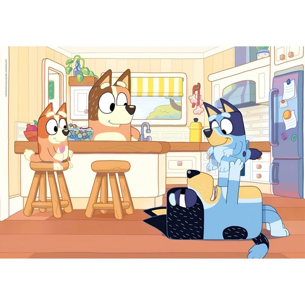 Puzzle Clementoni da Bluey com 104 peças – Bravee